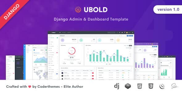 Ubold Django Admin Dashboard Template Sharewordpress Net